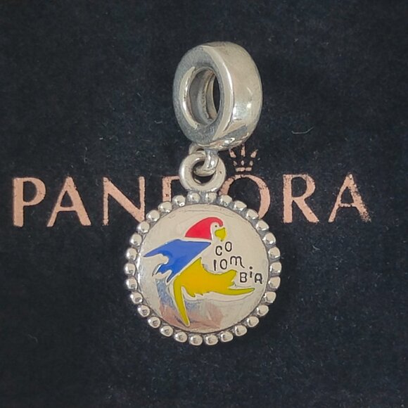 Pandora | Jewelry | Pandora Colombia Exclusive Country Bird Flag Colors ...